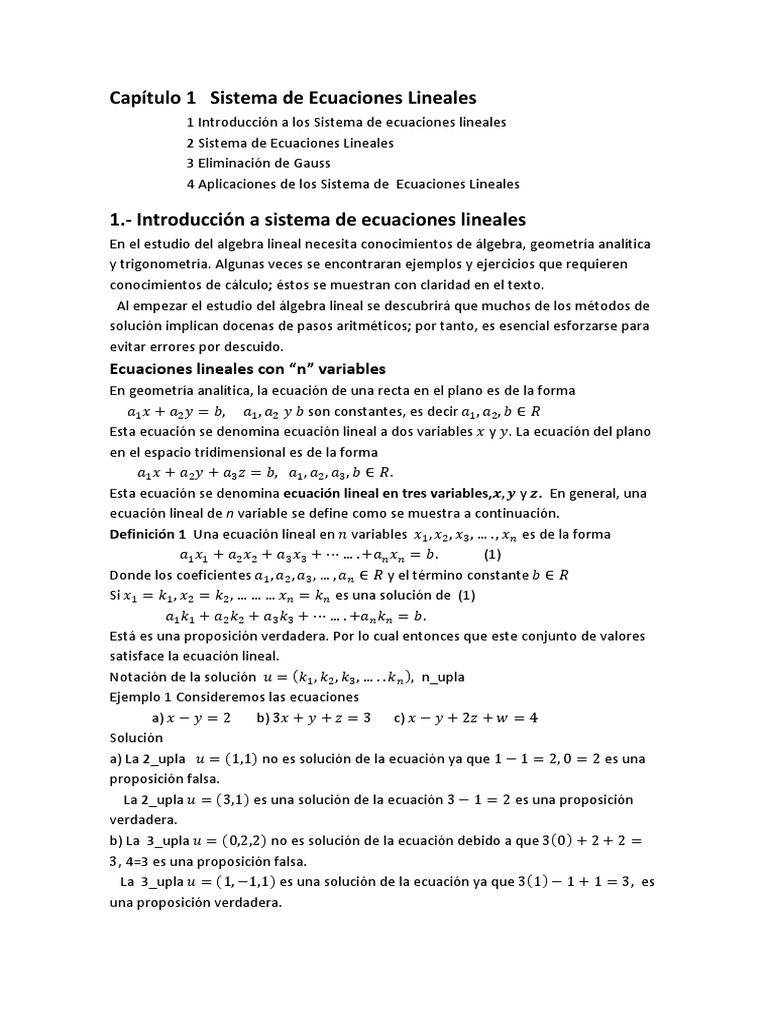 Avance de Algebra Lineal (Mat-203) | PDF | Matriz (Matemáticas ...