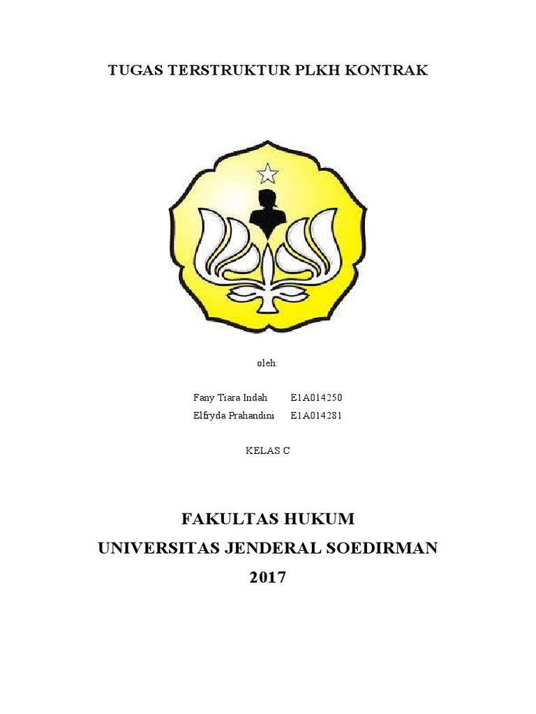 Contoh Legal Drafting Tugas Terstruktur | PDF