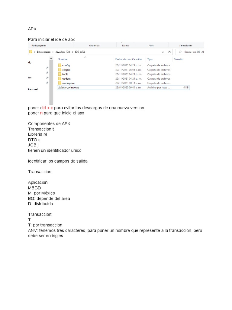 APX Componentes | PDF | Edad de información | Gestión de tecnología de ...