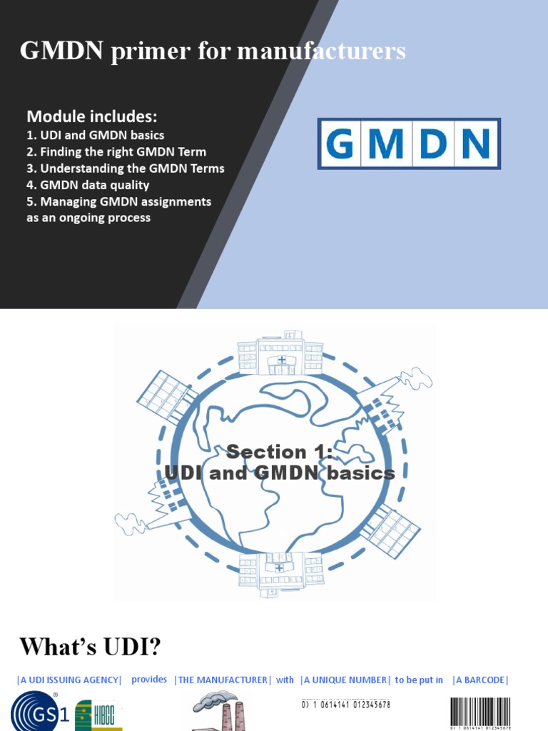 GMDN Guide for Device Makers | PDF | Medical Specialties | Clinical Medicine