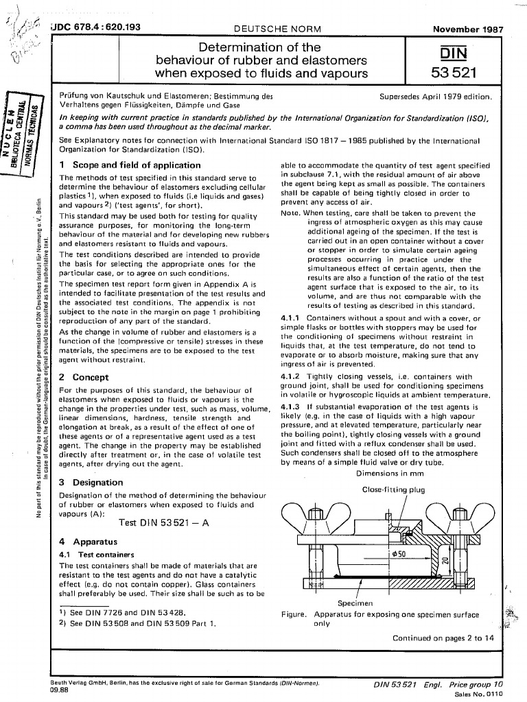 Din 53521 | PDF