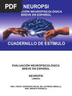 Manual Neuropsi Breve Completo | PDF | Memoria | Atención