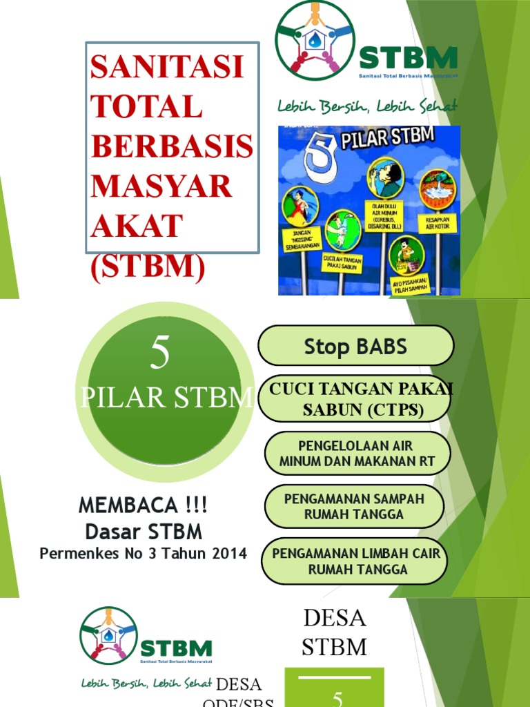 Materi Paparan Verifikasi STBM Revisi 2020 | PDF