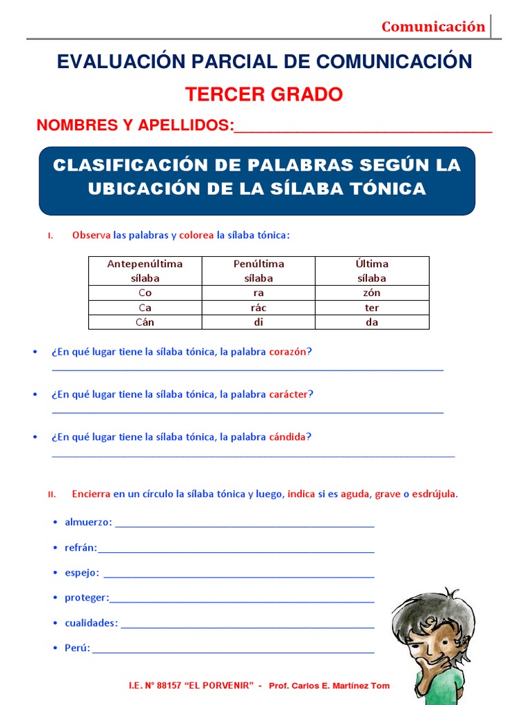 Understanding Word Stress and Accentuation in Spanish | PDF | Idiomas ...