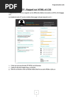 Cours Complet HTML & CSS | PDF | Élément HTML | Html
