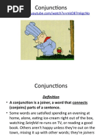 Coordinating Conjunctions | PDF | Grammar | Semantic Units