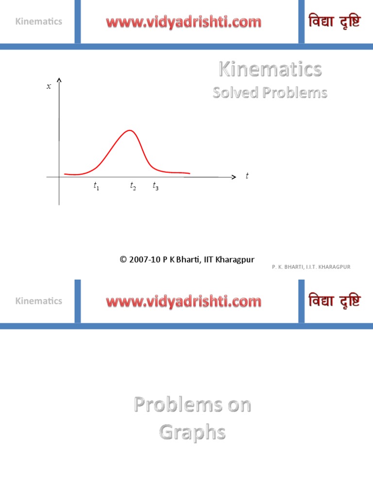 Kinematics Problems | PDF | Kinematics | Acceleration