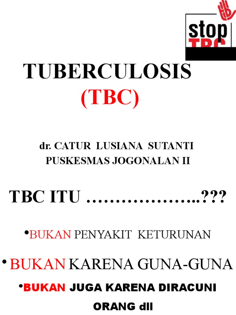 Panduan Lengkap Tentang TBC dan Pencegahannya | PDF