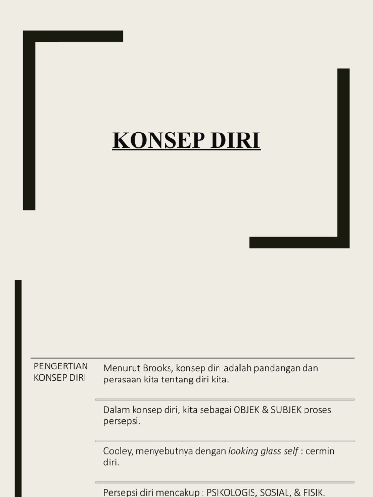 Self Awareness (Konsep Diri) | PDF