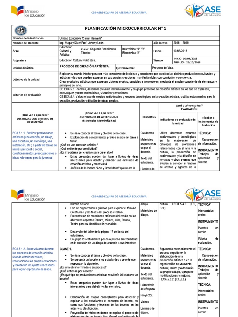 Pud Unidad 1 | PDF | Cómics | Evaluación