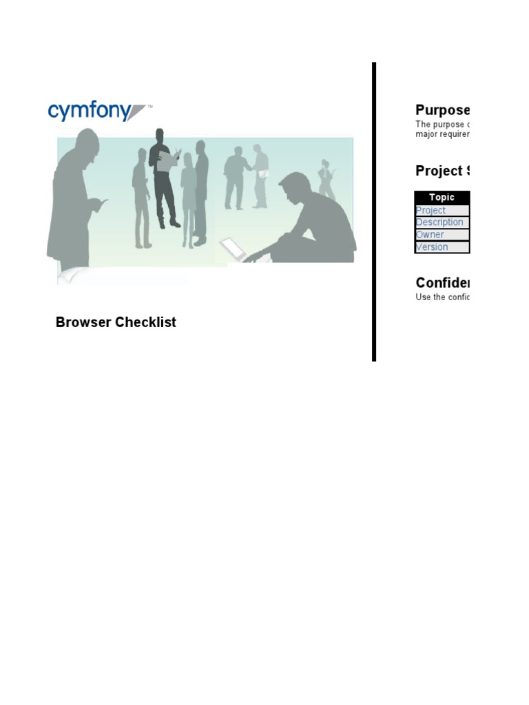Browser Testing Checklist | PDF | Html | Human–Computer Interaction