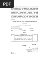 Rera Complaint Draft | PDF | Government | Justice