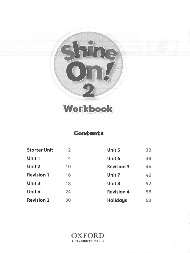 Shine On! 2 Workbook | PDF