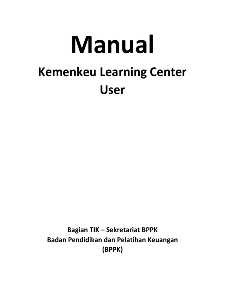 KLC 2 - Manual KLC - User Dan Admin | PDF
