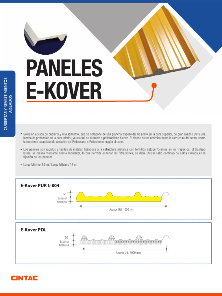 Ficha Bim e Kover Pur L804 | PDF