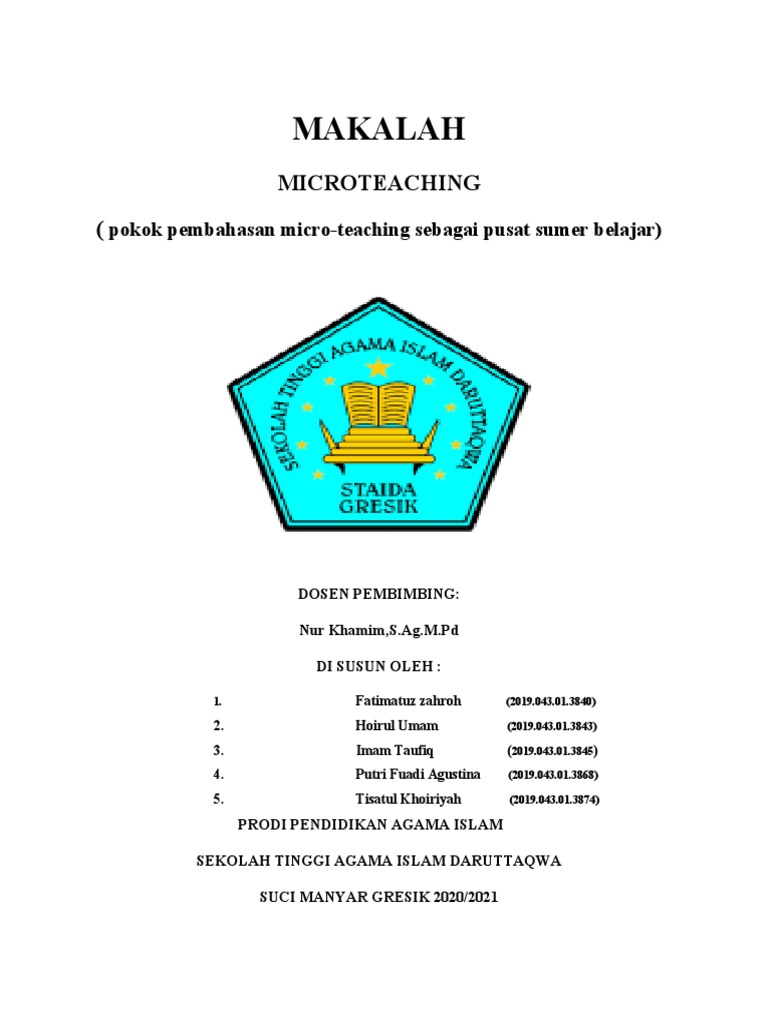 Microteaching Kel 8 | PDF