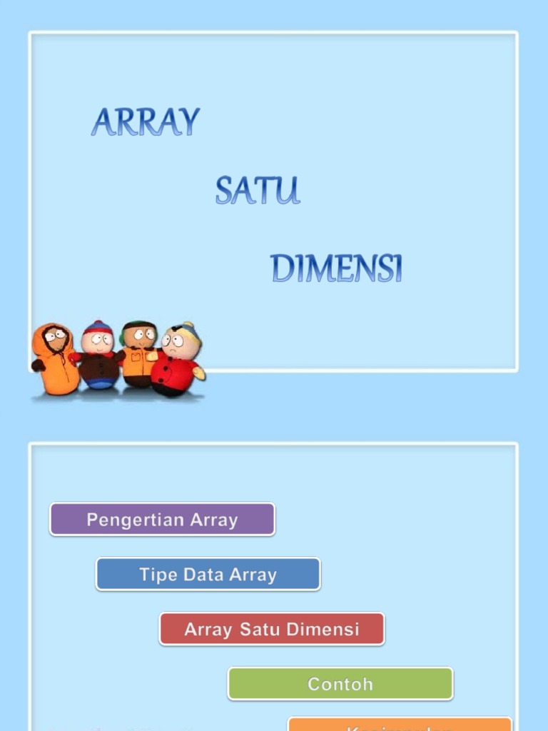 Array 1 Dimensi | PDF