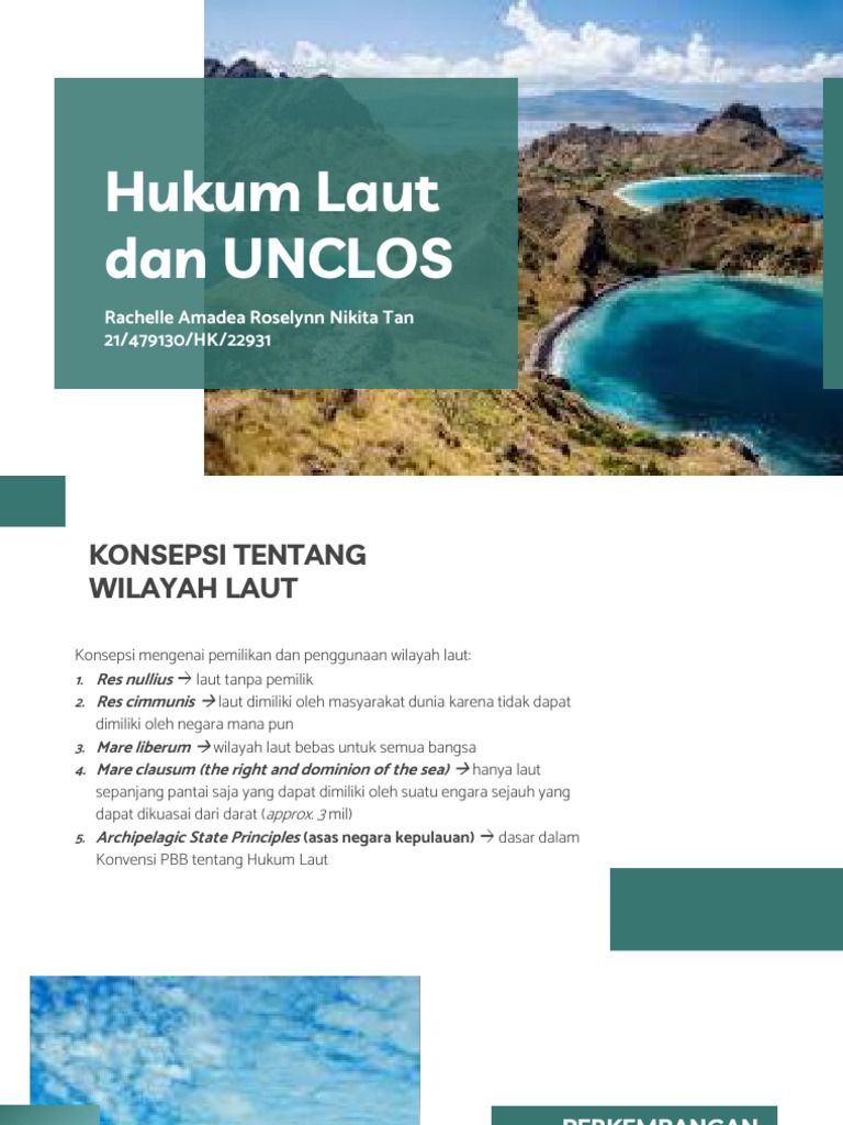 Hukum Laut Indonesia Dan UNCLOS | PDF