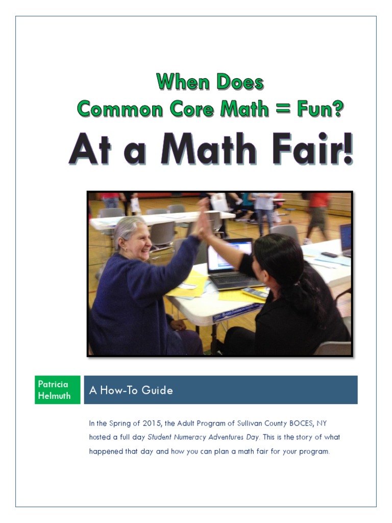 Guide How To Plan A Math Fair | PDF | Mathematics | Numbers