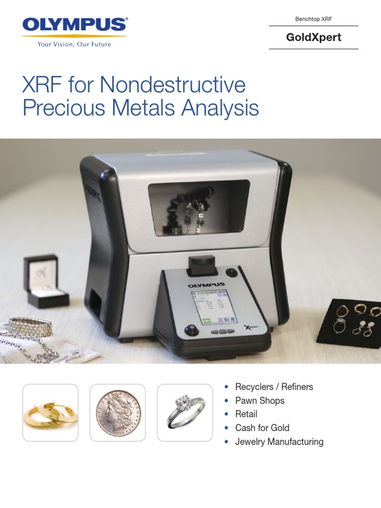 XRF For Nondestructive Precious Metals Analysis: Goldxpert | PDF ...