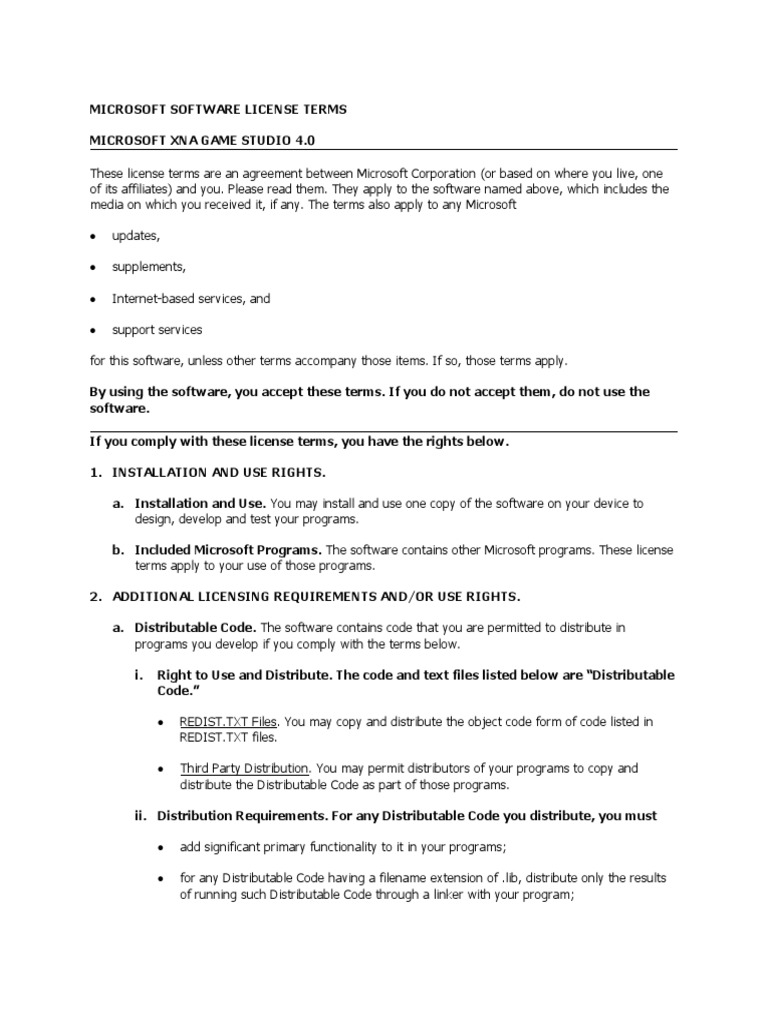 Xnags Setup - Eula | PDF | Damages | Windows Phone