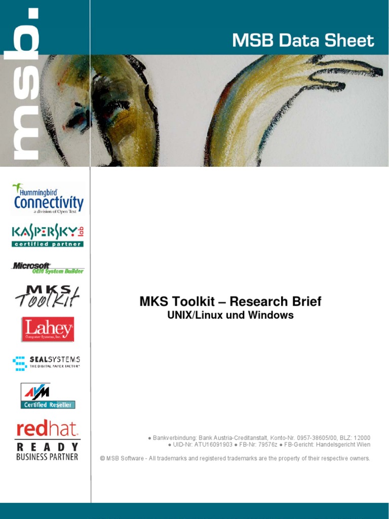 MKS Toolkit - Research Brief: UNIX/Linux Und Windows | PDF | Unix ...