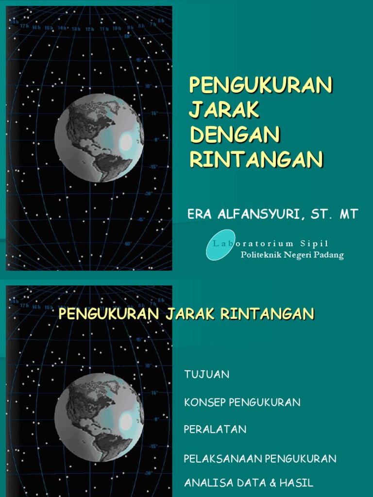 Pengukuran Jarak Rintangan | PDF