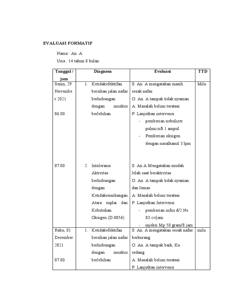 EVALUASI FORMATIF DAN SUMATIF | PDF