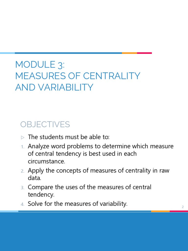 BioStat Module 3 | PDF | Mode (Statistics) | Mean