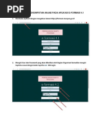 Panduan Login Pertama Siharka | PDF