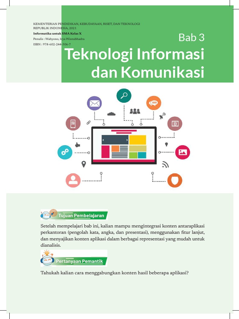 Bab 3 Teknologi Informasi Dan Komunikasi | PDF