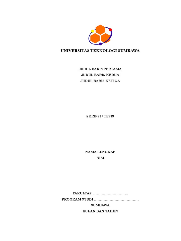 Template Skripsi Revisi 27 April 2021 (RTF Version) | PDF
