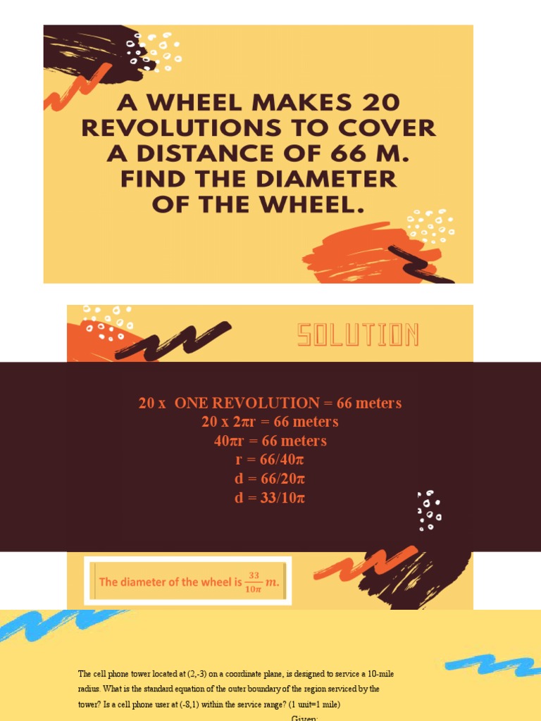 Circular Coverage Area | PDF | Cartesian Coordinate System | Circle