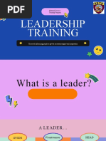 Leadership Training Module | PDF | Leadership | Communication