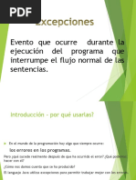 Excepciónes Java | PDF | Java (lenguaje de programación) | máquina ...