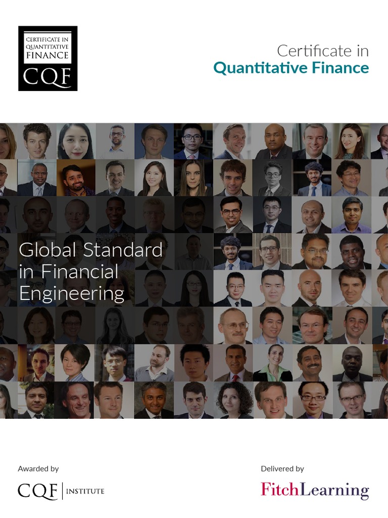 Global Standard in Financial Engineering: Quantitative Finance | PDF ...