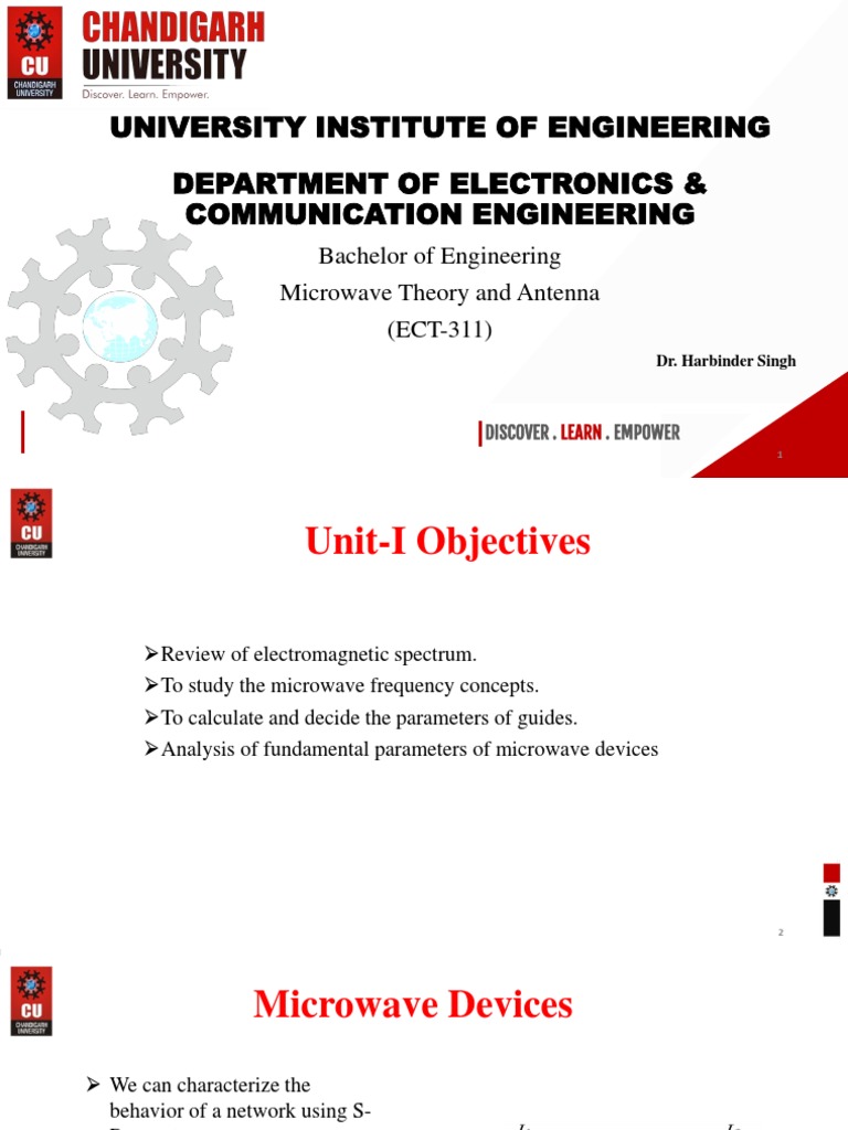 Microwave Theory and Antenna: A Comprehensive Guide to Microwave ...