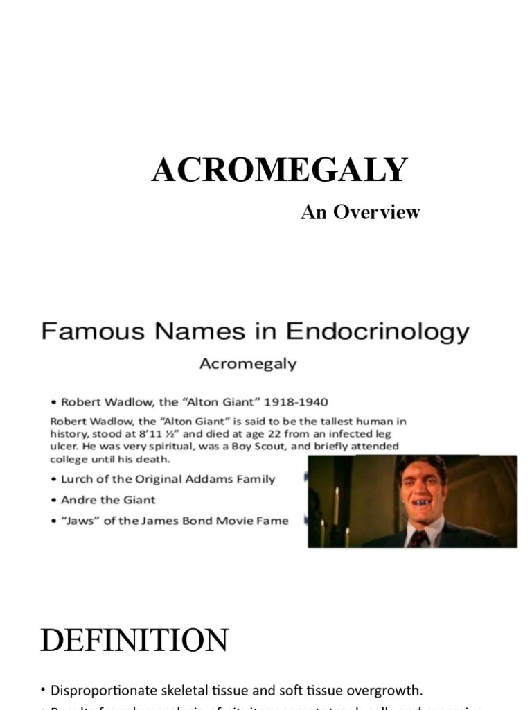 Acromegaly: Causes, Symptoms, and Treatment | PDF | Growth Hormone ...
