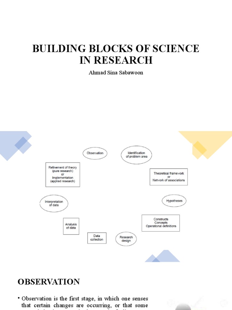 Building Blocks of Science in Research | Download Free PDF | Data ...