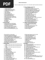 Angket Daftar Cek Masalah (DCM) : Bimbingan Dan Konseling (BK) SMP Al-Huda Jati Agung | PDF