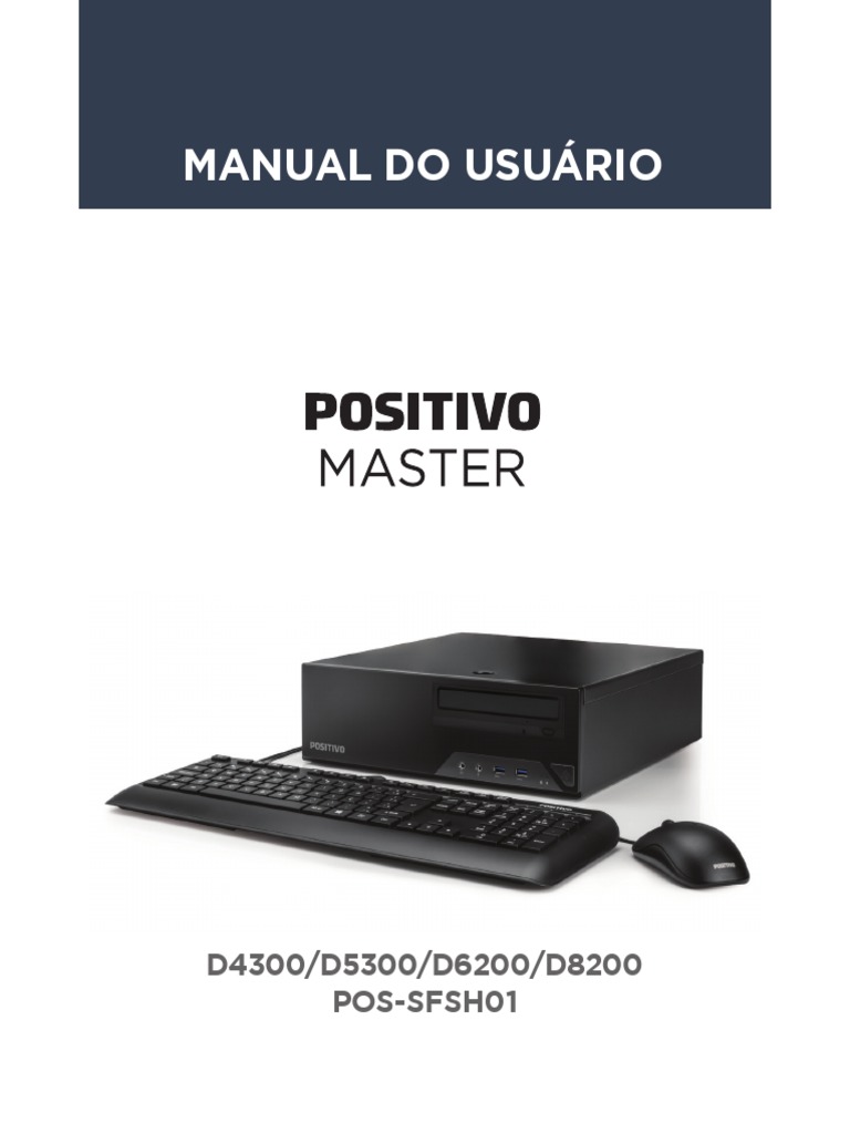 Manual Positivo Master D4300 D5300 D6200 D8200 POS-SFSH01 | PDF | Rede ...