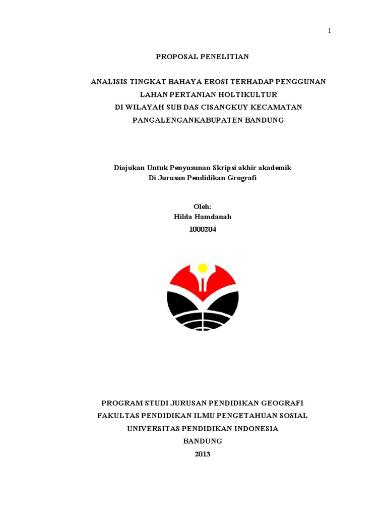 Judul Penelitian - Hilda - Metlit 2 | PDF