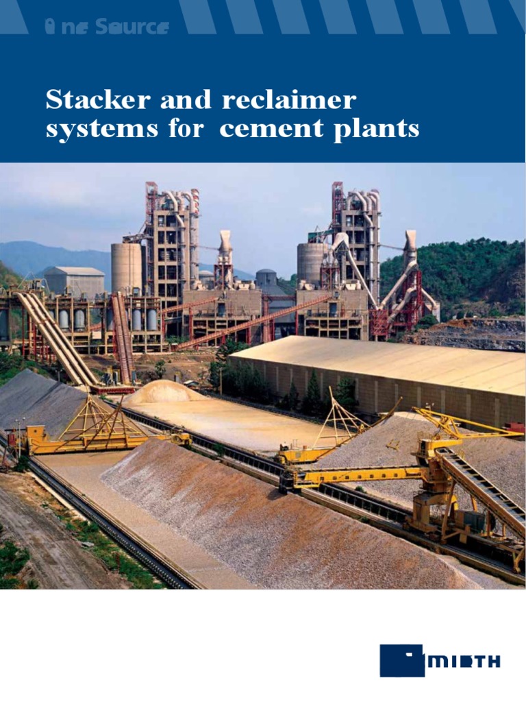 Stacker and Reclaimer Systems For Cement Plants | PDF