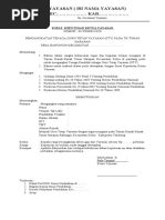 Contoh Format SK OPERATOR YAYASAN PENDIDIKAN (KEMENDIKBUD) TAHUN 2024 | PDF