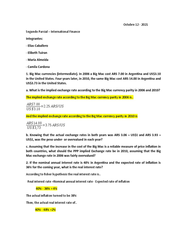 Finance | Download Free PDF | Exchange Rate | Interest