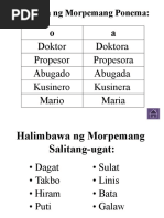 Diptonggo at Digrapo | PDF