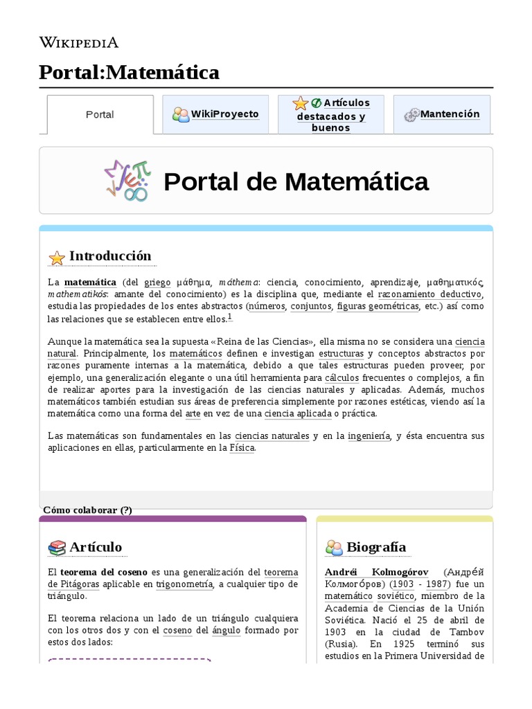 Portal Matemática | PDF | Matemáticas | Ecuaciones