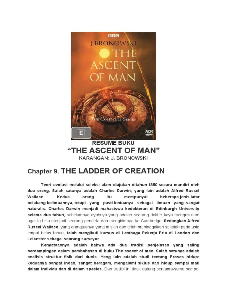The Ascent of Man (1973) Philosophy of Science | PDF