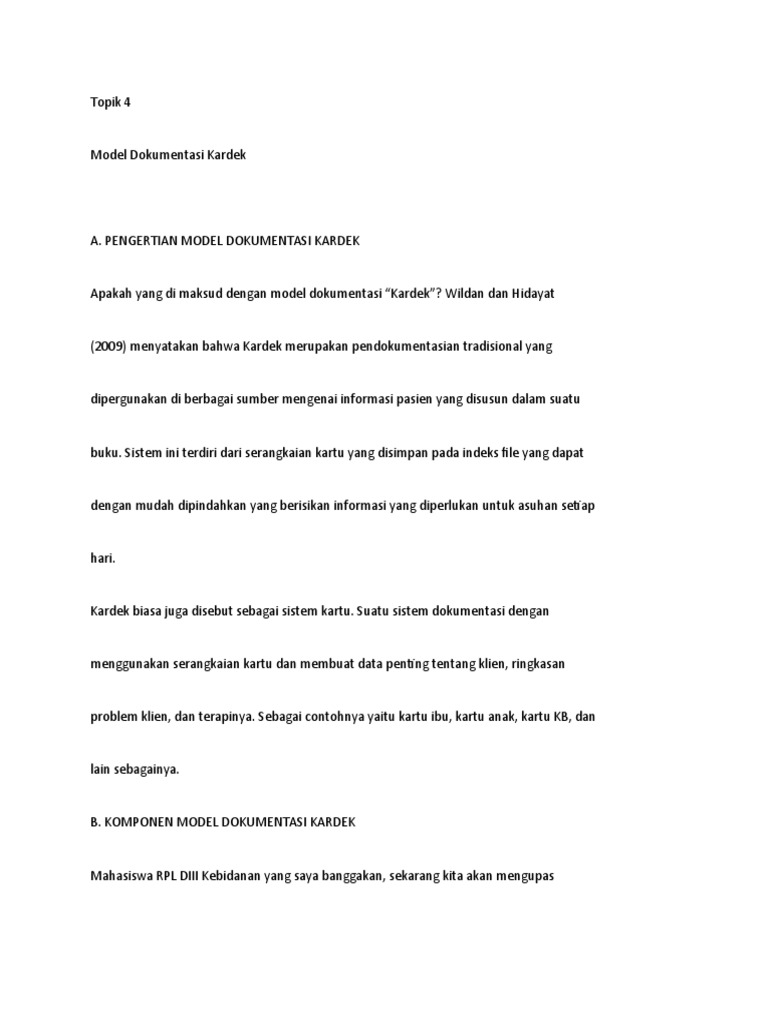Kardek | PDF | Karier & Perkembangan | Bisnis