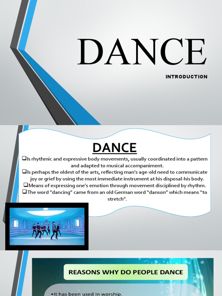 Dance Intro | PDF | Dances | Cognition